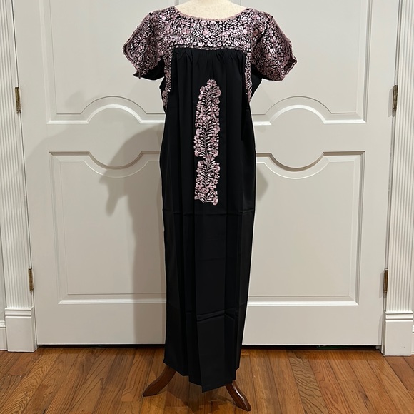 New. Handmade | Dresses | San Antonino Maxi Dress Oaxaca Mexican Dress ...